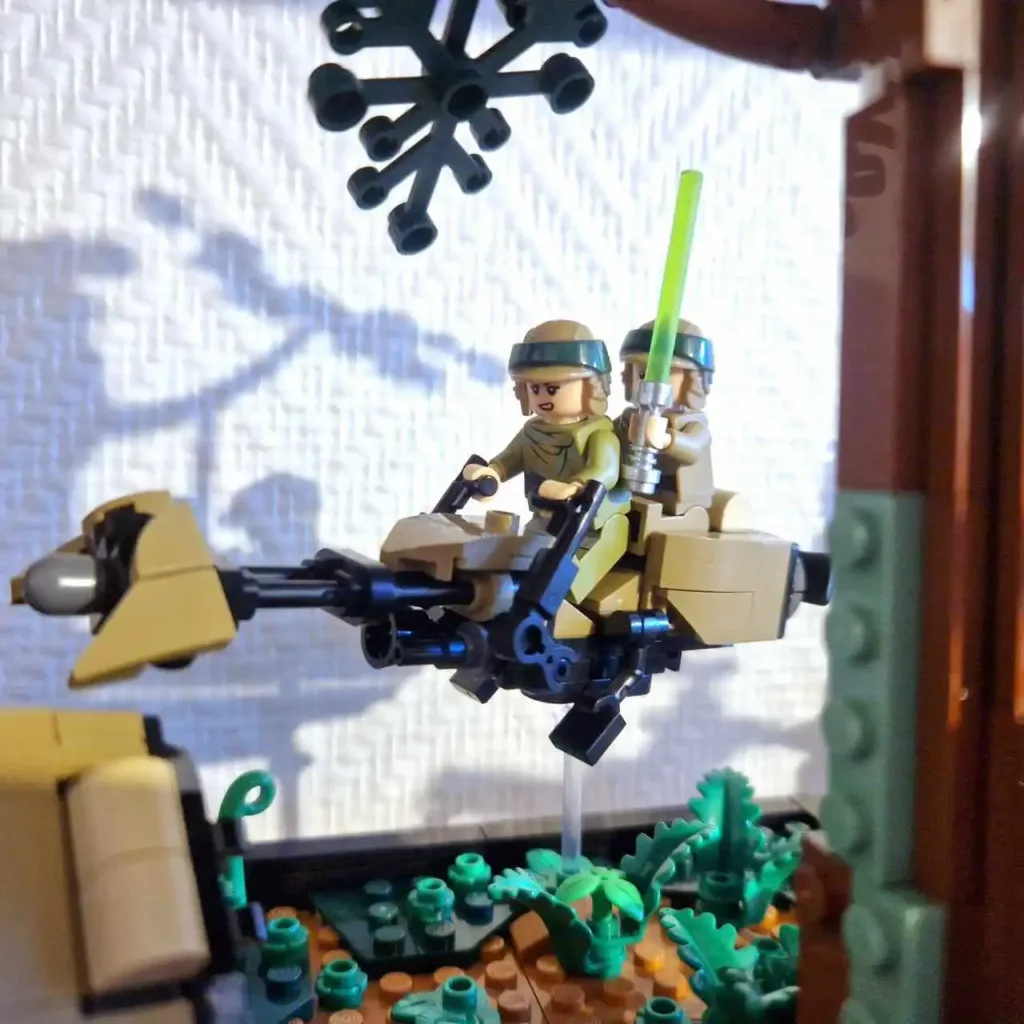 Review Lego Star Wars 75353 Endor Speeder Chase