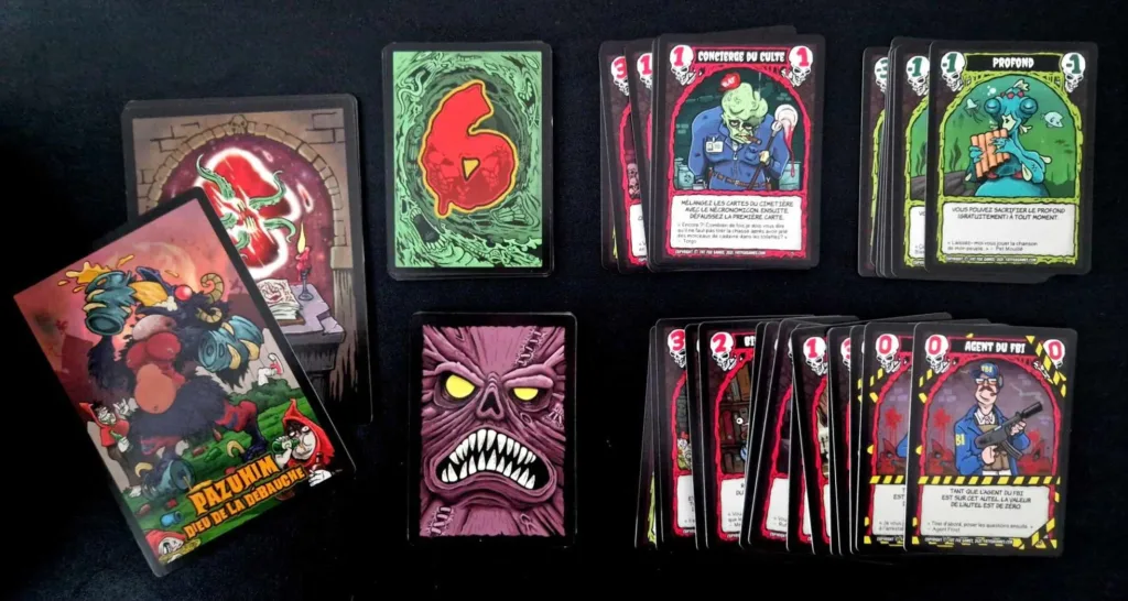 Test du jeu de société Sacrifice 666 chez Don’t Panic Games