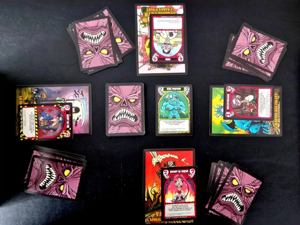 Test du jeu de société Sacrifice 666 chez Don’t Panic Games
